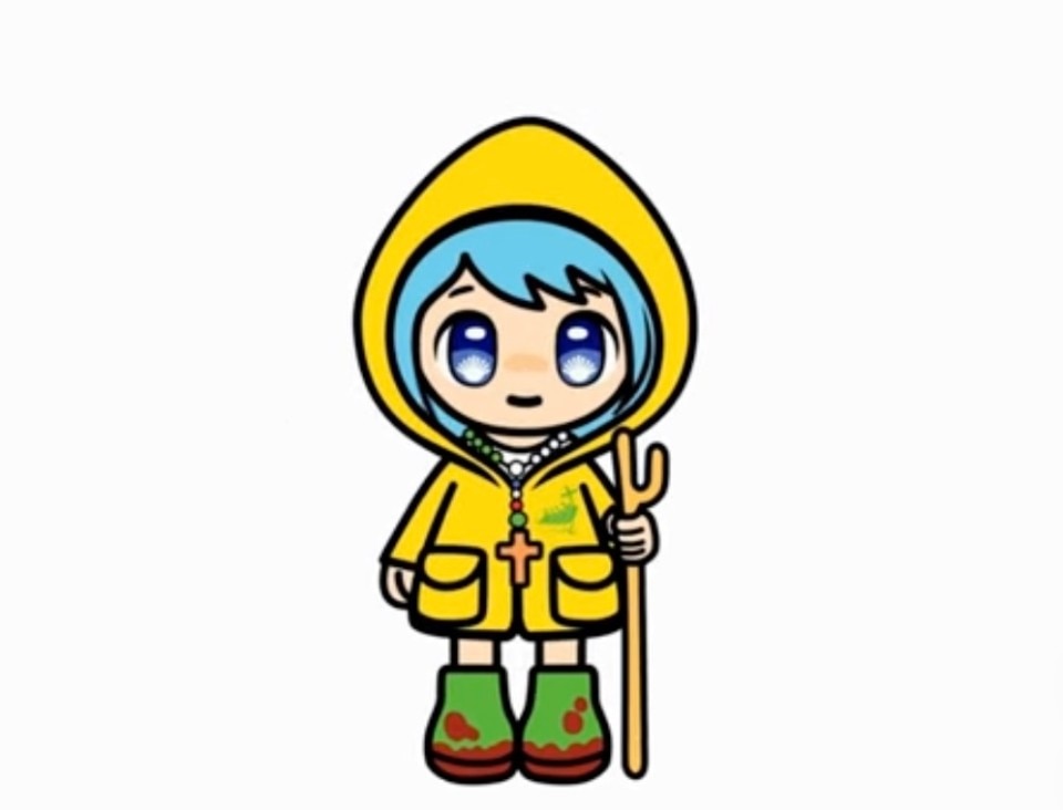 Jubilee 2025’s Mascot Luce is “a pilgrim girl” drawn in manga style - Domus